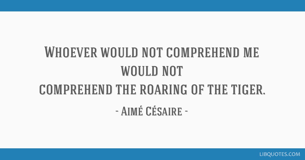 Whoever would not comprehend me would not comprehend the...