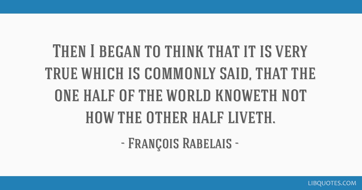 Then I began to think that it is very true which is...